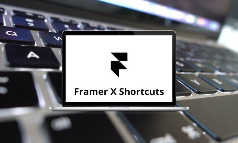 50 Framer X Keyboard Shortcuts - Framer X Shortcuts PDF