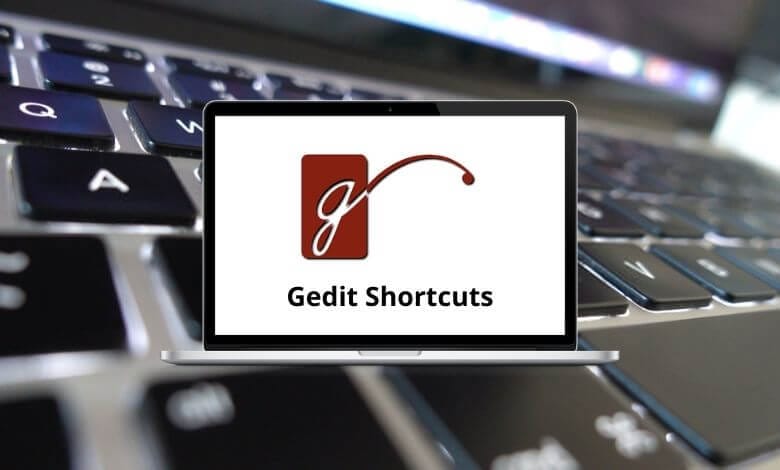 31 Gedit Keyboard Shortcuts - Gedit Shortcuts PDF