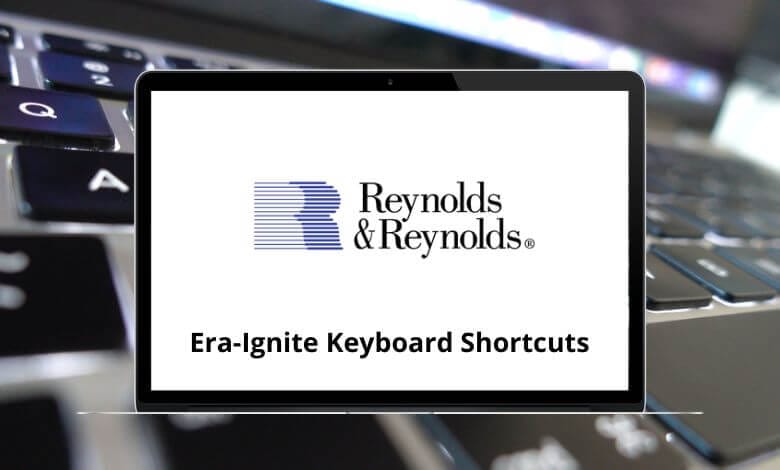 25 Era-Ignite Keyboard Shortcuts - Era-Ignite Shortcuts PDF