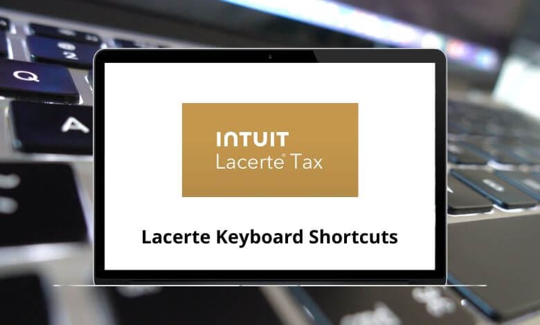 67 Lacerte Keyboard Shortcuts - Lacerte Shortcuts PDF