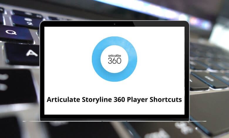 10 Articulate Storyline 360 Player Shortcuts {PDF}