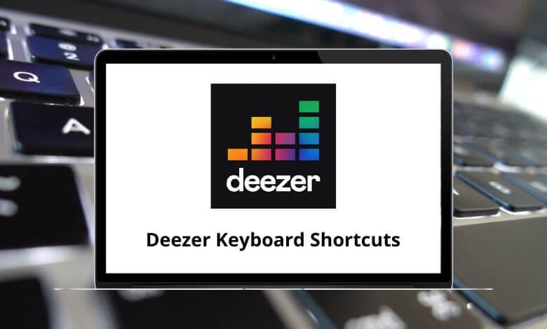 10 Deezer Keyboard Shortcuts - Deezer Shortcuts PDF