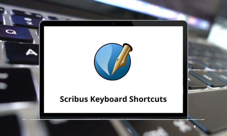 86 Scribus Keyboard Shortcuts - Scribus Shortcuts PDF