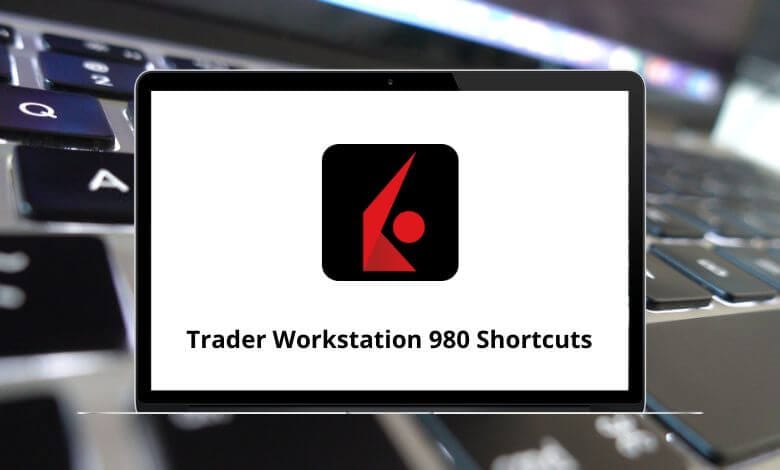 14 Trader Workstation 980 Shortcuts - TWS 980 Shortcuts PDF