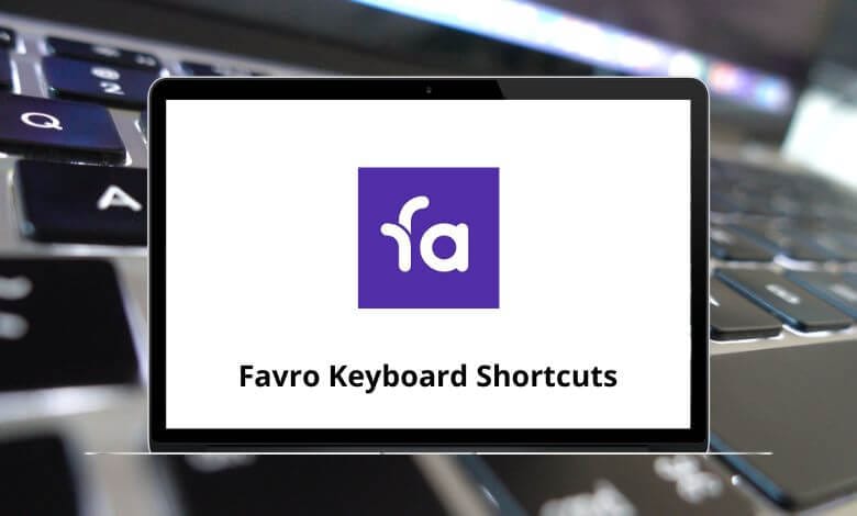 10 Favro Keyboard Shortcuts - Favro Shortcuts PDF