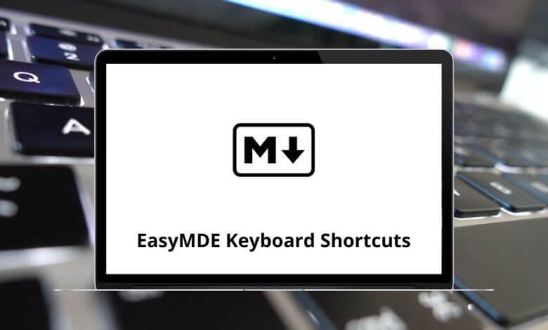 20 EasyMDE Keyboard Shortcuts - EasyMDE Shortcuts PDF