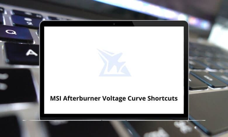 12 MSI Afterburner Voltage Curve Shortcuts