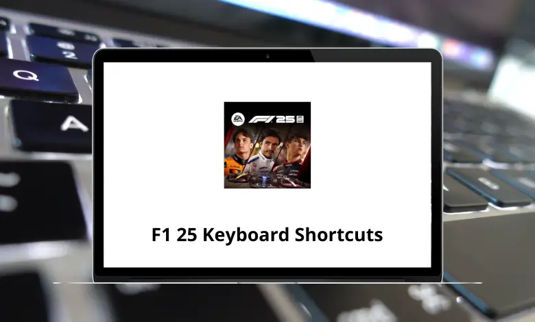 50 F1 25 Keyboard Shortcuts - F1 25 Shortcuts PDF