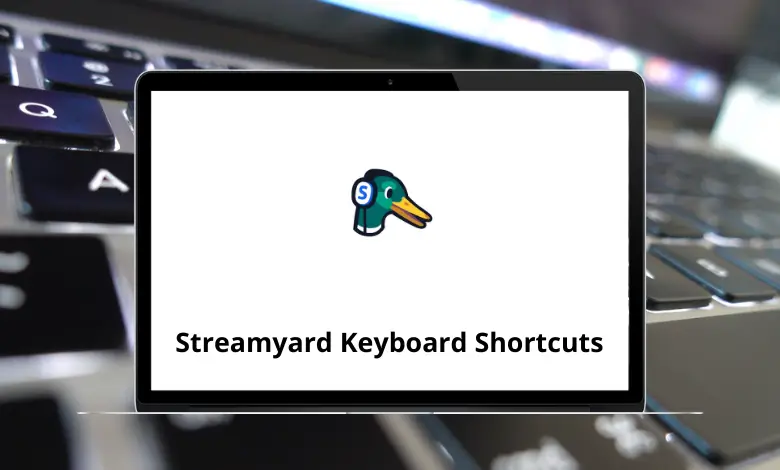 6 Streamyard Shortcuts - Streamyard Shortcuts PDF
