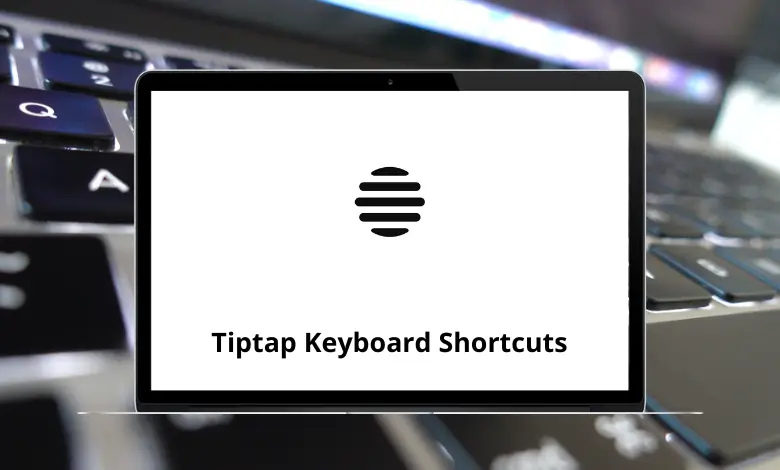 38 Tiptap Keyboard Shortcuts - Tiptap Shortcuts PDF