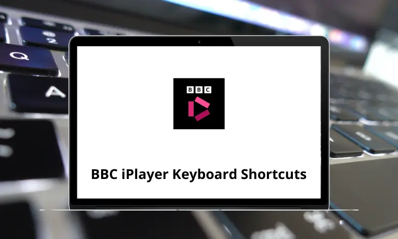 5 BBC iPlayer Keyboard Shortcuts -BBC iPlayer Shortcuts PDF