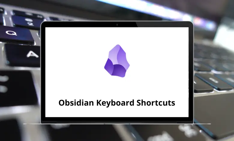28 Obsidian Keyboard Shortcuts - Obsidian Shortcuts PDF