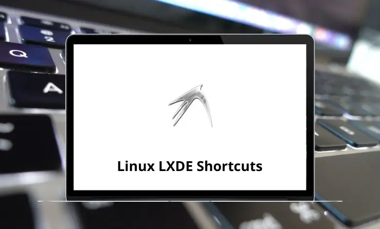 22 Linux LXDE Shortcuts - Linux LXDE Shortcuts PDF