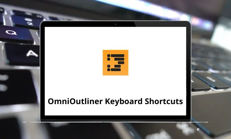72 OmniOutliner Shortcuts - OmniOutliner Shortcuts PDF