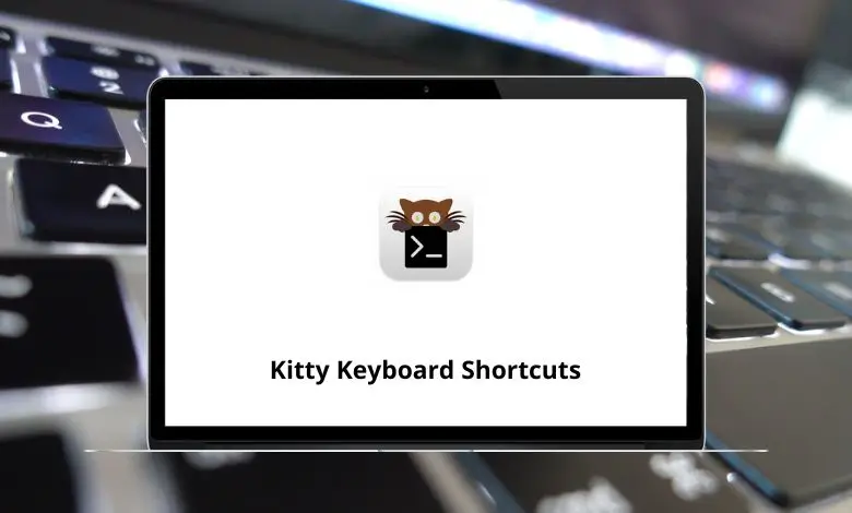 49 Kitty Keyboard Shortcuts - Kitty Shortcuts PDF