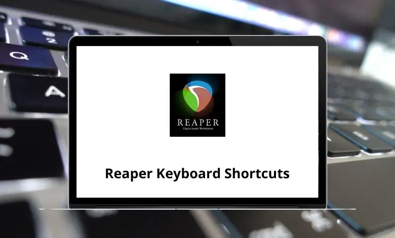 203 Reaper Keyboard Shortcuts + Cheat Sheet